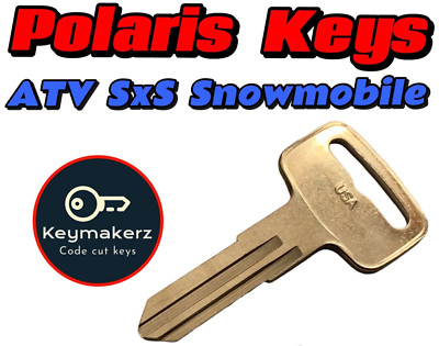 Polaris ATV SxS Ranger RZR Snowmobile Key Cut to your Code 4150-4299 | eBay