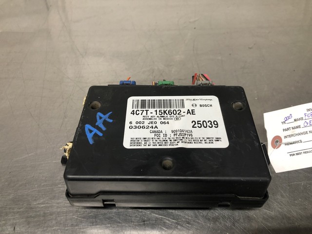 Ford F250 F350 Multifunction Keyless Entry Module 3c7t-15k602-ae for ...