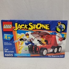 LEGO 4605 Fire Response Suv Instructions and Parts List