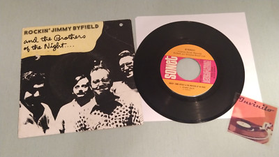 ROCKIN' JIMMY BYFIELD & THE BROTHERS OF THE NIGHT 7" vinyl single from ...