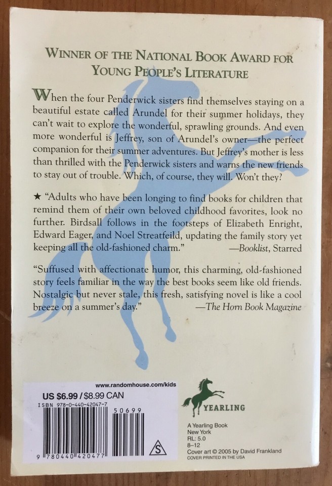 The Penderwicks. Jeanne Birdsall. Paperback | eBay