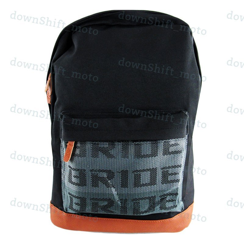 JDM BRIDE RACING BACKPACK WITH GREEN RACING HARNESS ADJUSTABLE SHOULDER ...