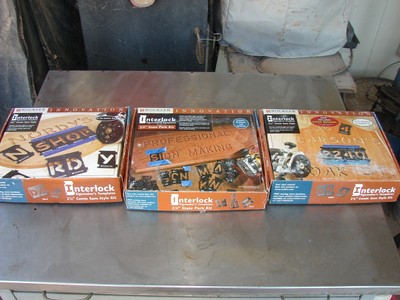 ROCKLER ROUTER STENCIL KITS 30610-LETTERS 30599-#s Etc. 48356-STATE ...