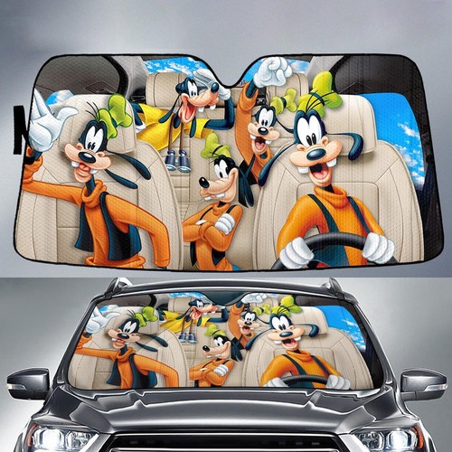 Halloween Goofy Car Sunshade, Disney Goofy Sunshade, Goofy Dog Auto Suns | eBay