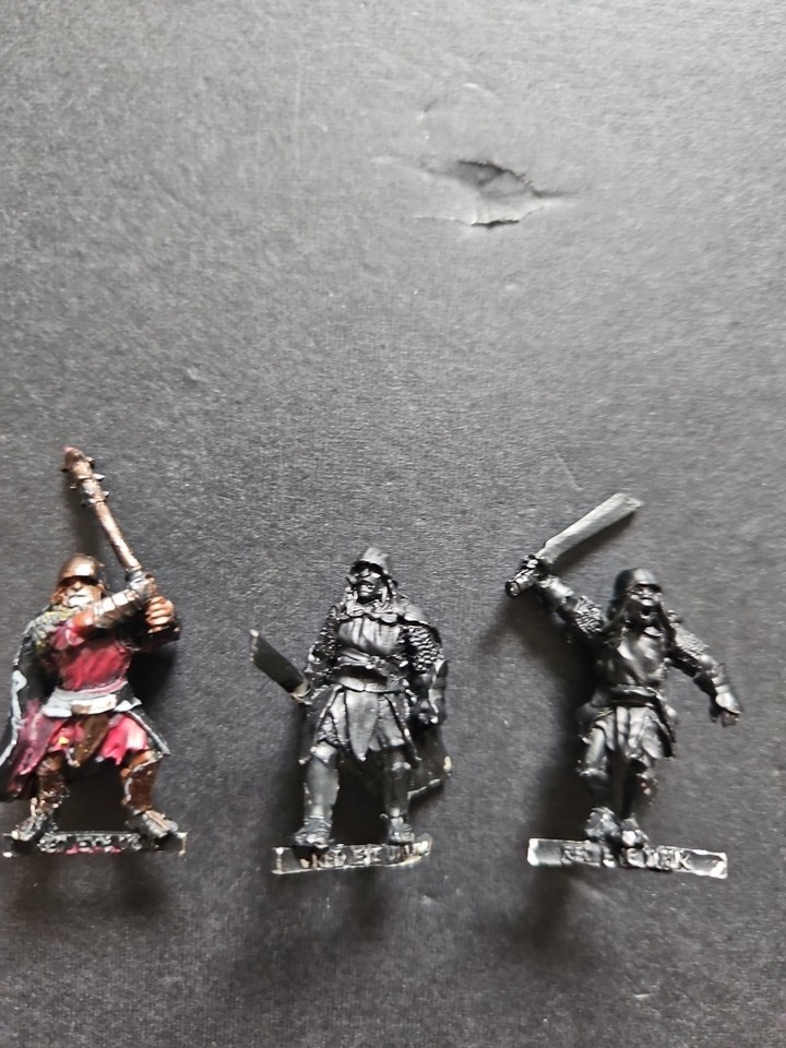 Warhammer Mordor Uruk Hai X3 Metal Lord Of The Rings Warhammer Lotr MESBG | eBay