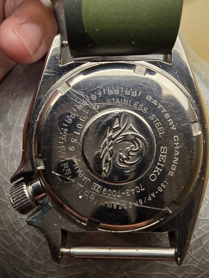 Vintage Seiko 1987 Professinal Divers 200 Meter 7C43 7009 High Torque Qrtz Japan | eBay