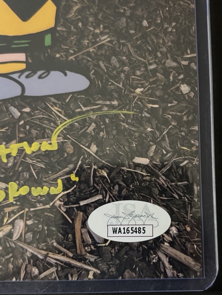 Donovan Watson & Patricia Patts signed Peanuts photo auto Charlie Brown ...