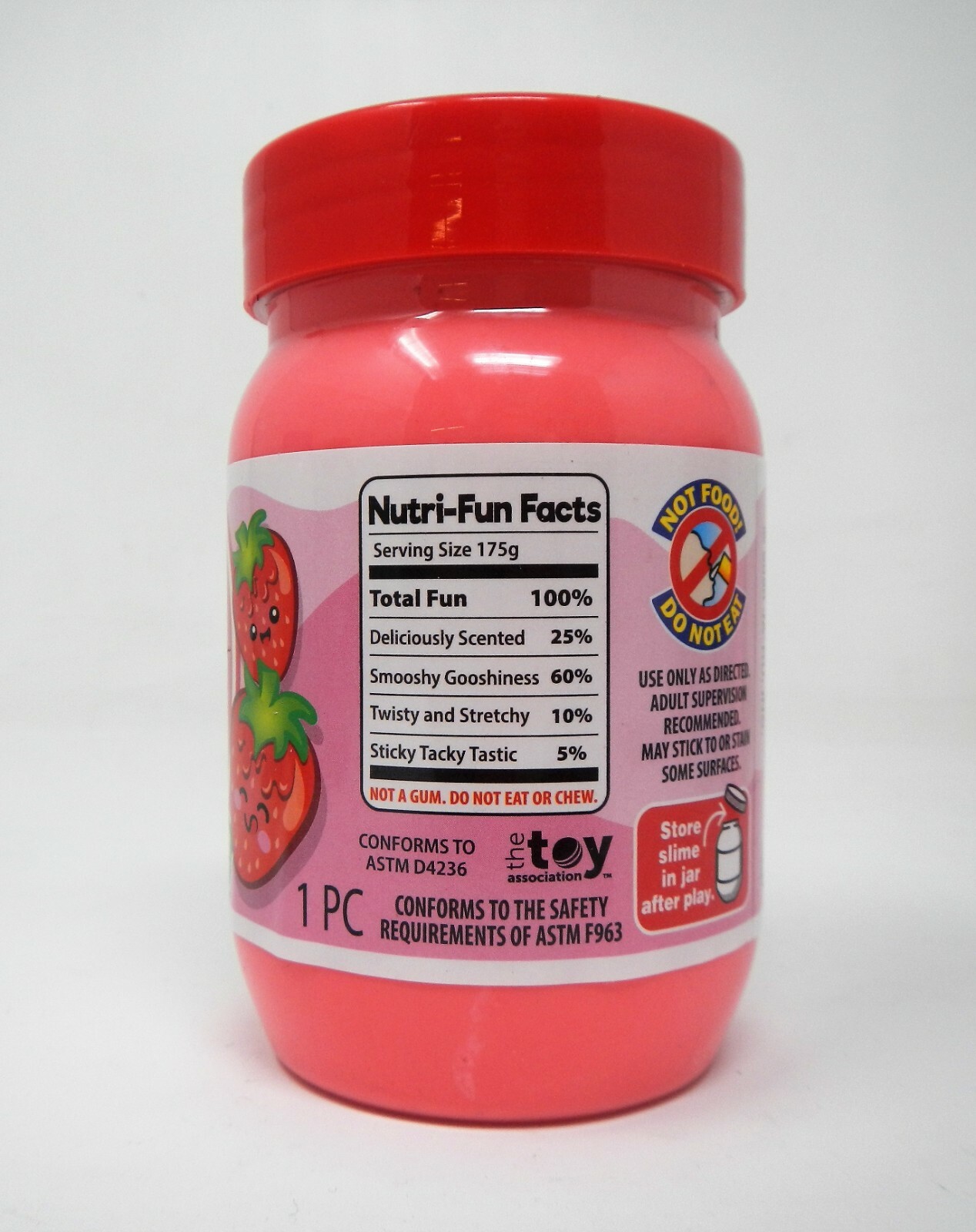 JA-RU Yummerz Scent Whipped Slime Hazelnut Berry Peanut Butter Mushy ...