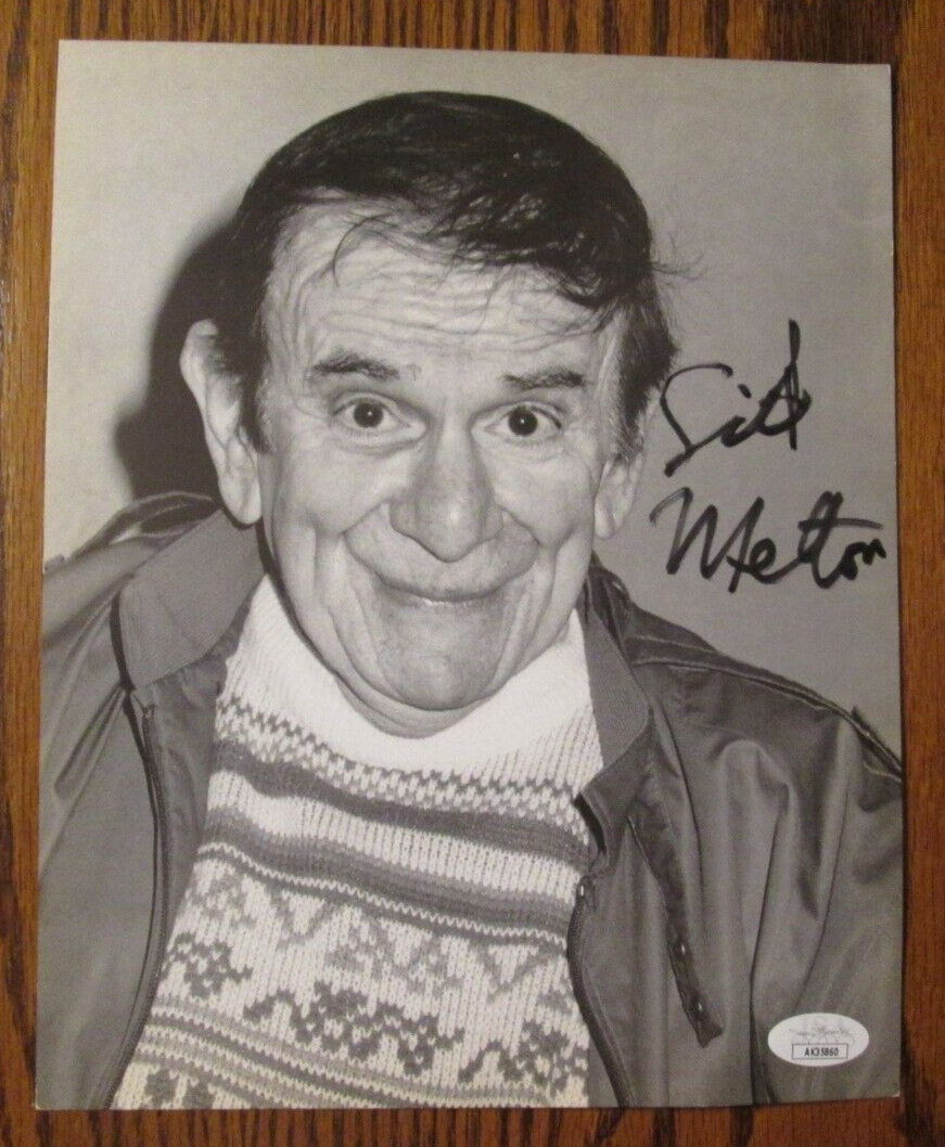 VINTAGE SID MELTON Auto Signed Photo "Lady Sings The Blues" Actor COA JSA | eBay
