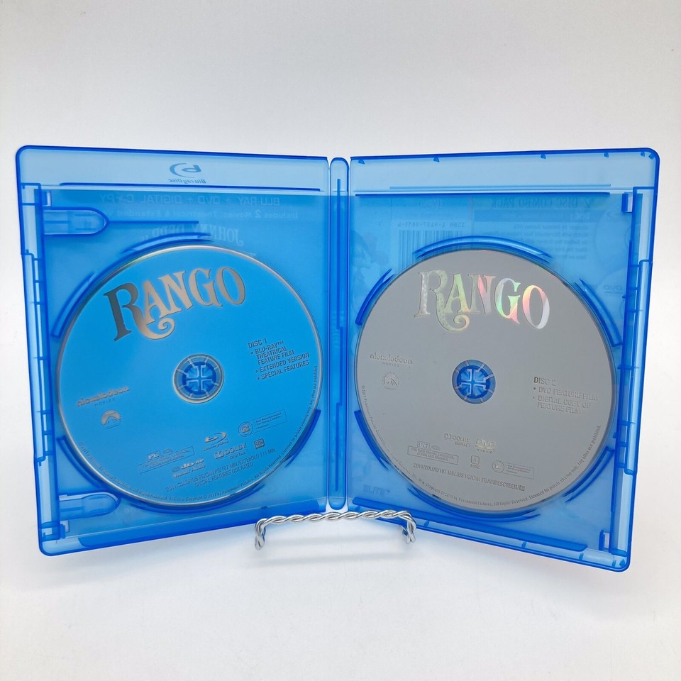 Rango (Blu-ray/DVD, 2011, 2-Disc Set, Extended & Extended Versions | eBay