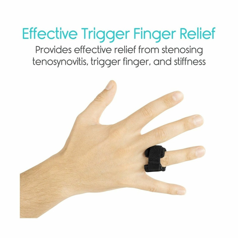 Vive Trigger Finger Splint-Support Brace for Straightening Curved, Bent ...