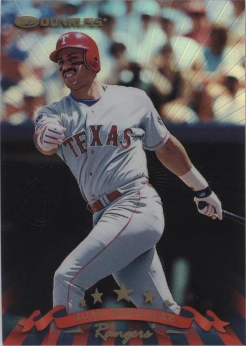 1998 Donruss Collections - Donruss Juan González #PC2 Prized ...