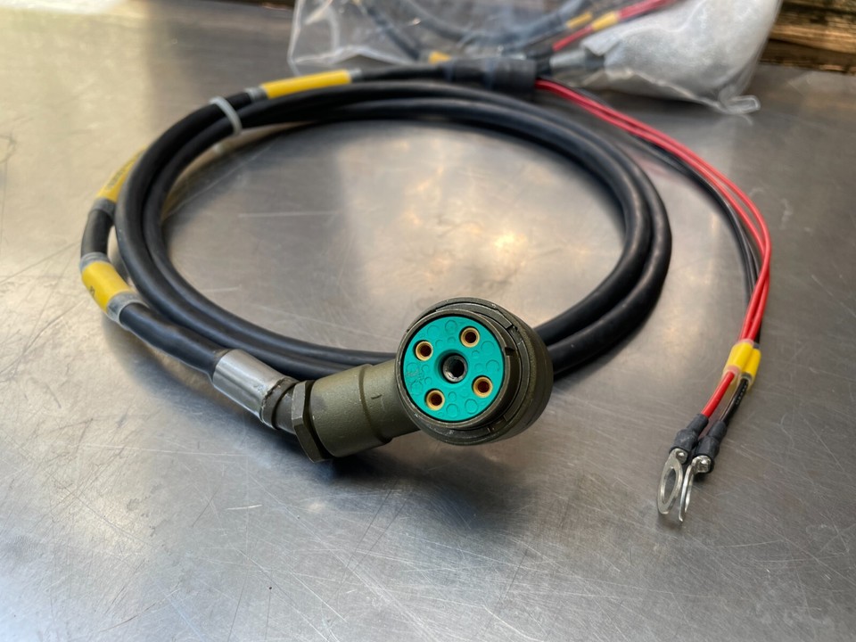 HMMWV M998 SINCGARS Radio Cable CX-13302/VRC, A3014039-1 , 7 foot Power ...