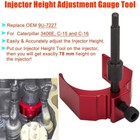 9U-7227 9S9082 Injector Height Tool Engine Barring Socket For CAT 3406E ...