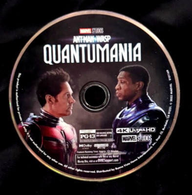 Ant-Man and the Wasp: Quantumania/Ultra HD 4K/Disc Only 786936896909| eBay