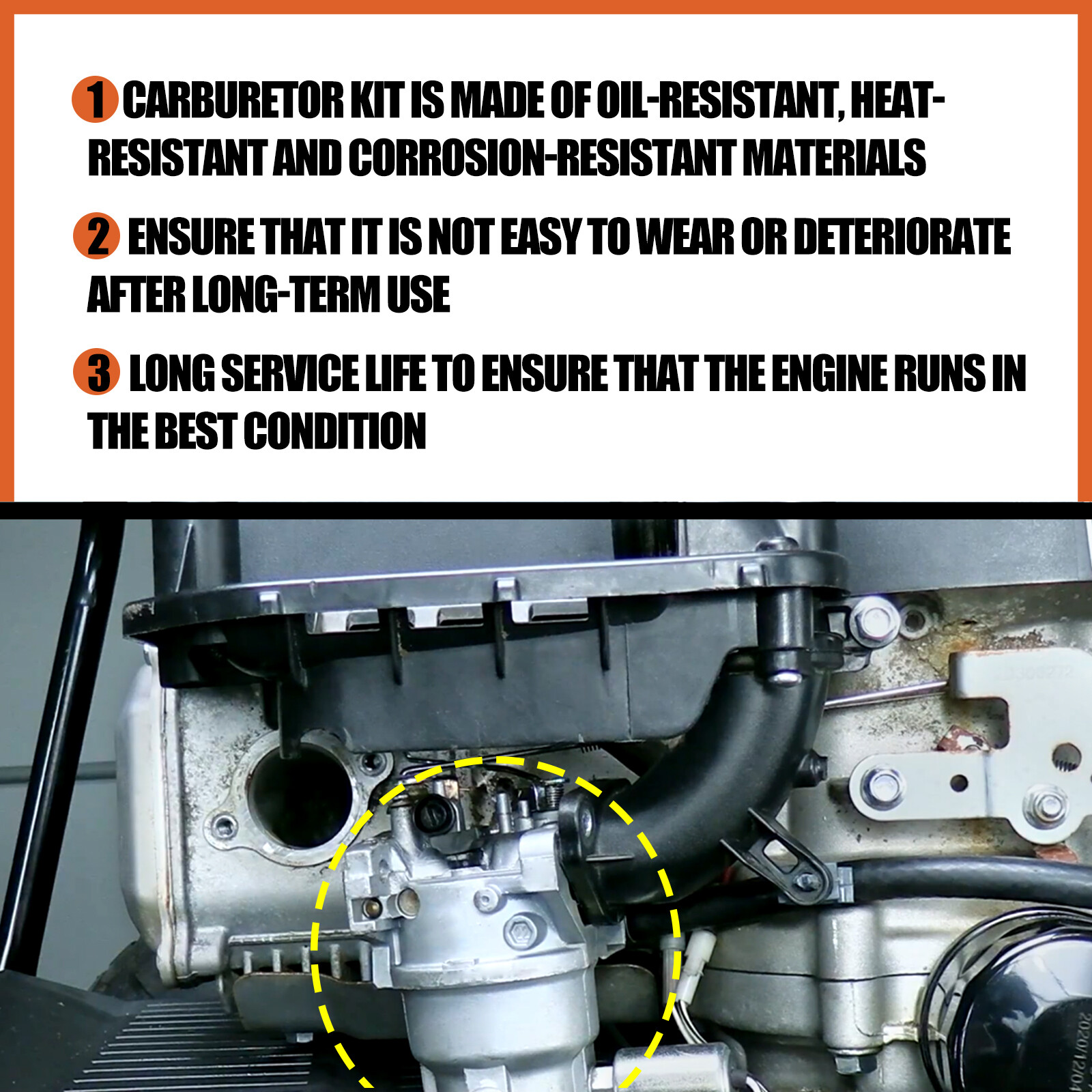 For Troy-Bilt TB30R 10.5 HP 344cc Riding Lawn Mower 13CC26JD011 ...