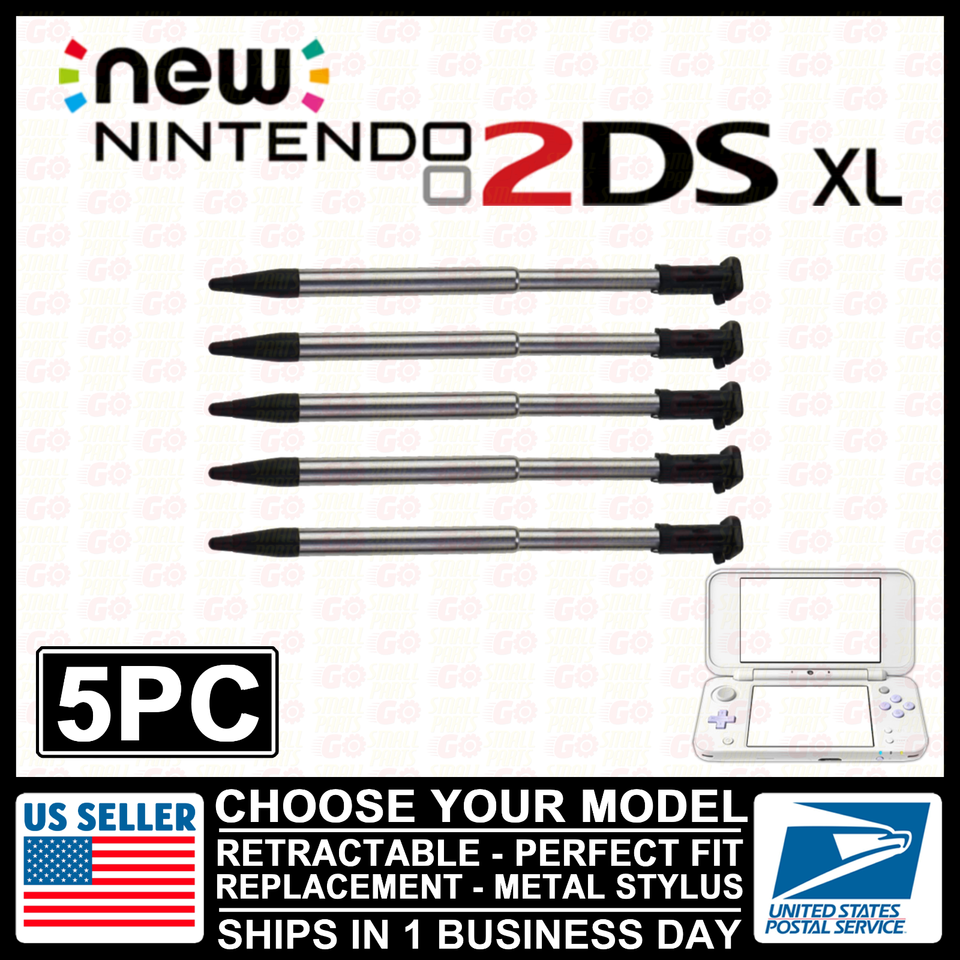 Metal Retractable Stylus For Nintendo NEW/3DS/2DS/DSi/XL/DS/Lite/LL ...