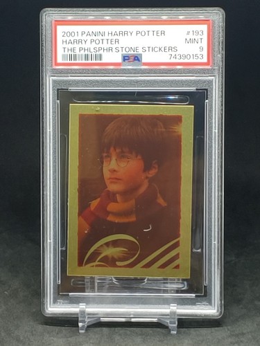 2001 Panini Harry Potter Philosopher's Stone Gold Sticker Potter #193 ...