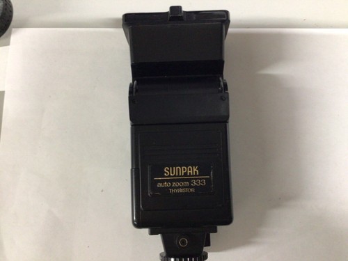 SUNPAK auto zoom 333 Thyristor shoe mount | eBay