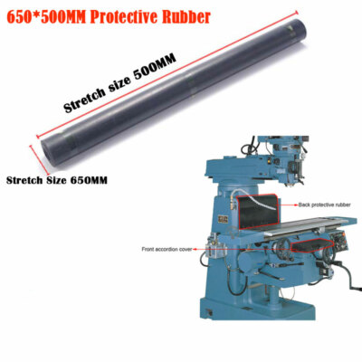 500*650mm Accordion Dust Cover Protective Rubber Retractable for ...