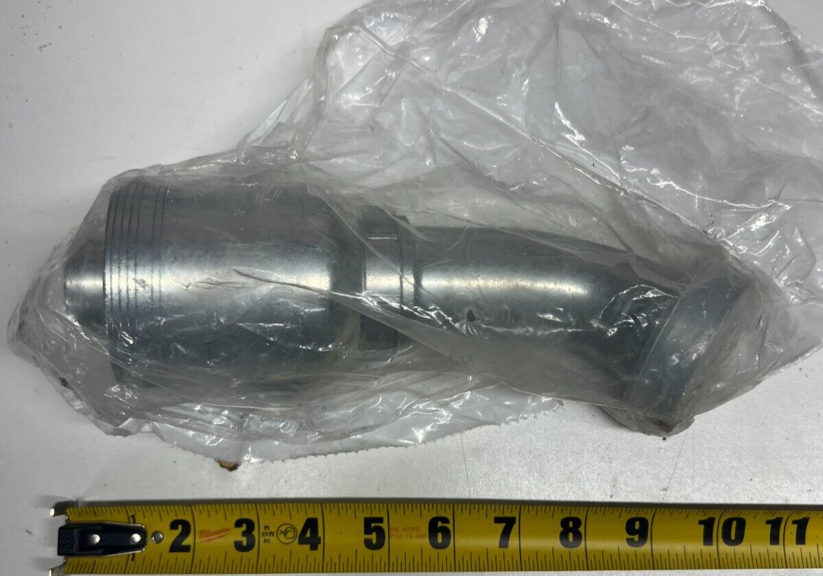 1-1/2" Gates Global Spiral Hydraulic 45° Bent Tube Elbow Coupling ...