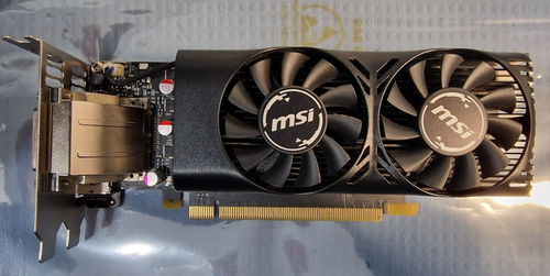 GTX 1050 Ti MSI Graphics Card 4GB Geforce Nvidia low profile LP GTX ...