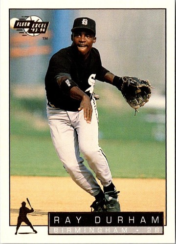 1993 Fleer Excel Ray Durham #37 Birmingham Barons Baseball Card | eBay