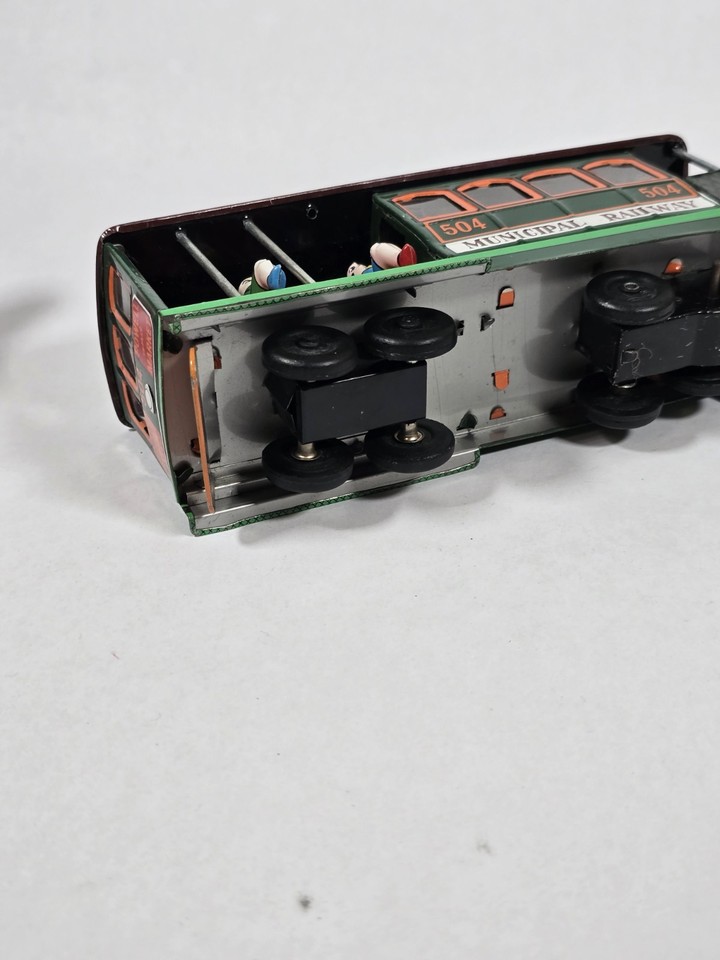 Vtg Friction Powell Market Bay Taylor Tin Trolley San Francisco Cable ...