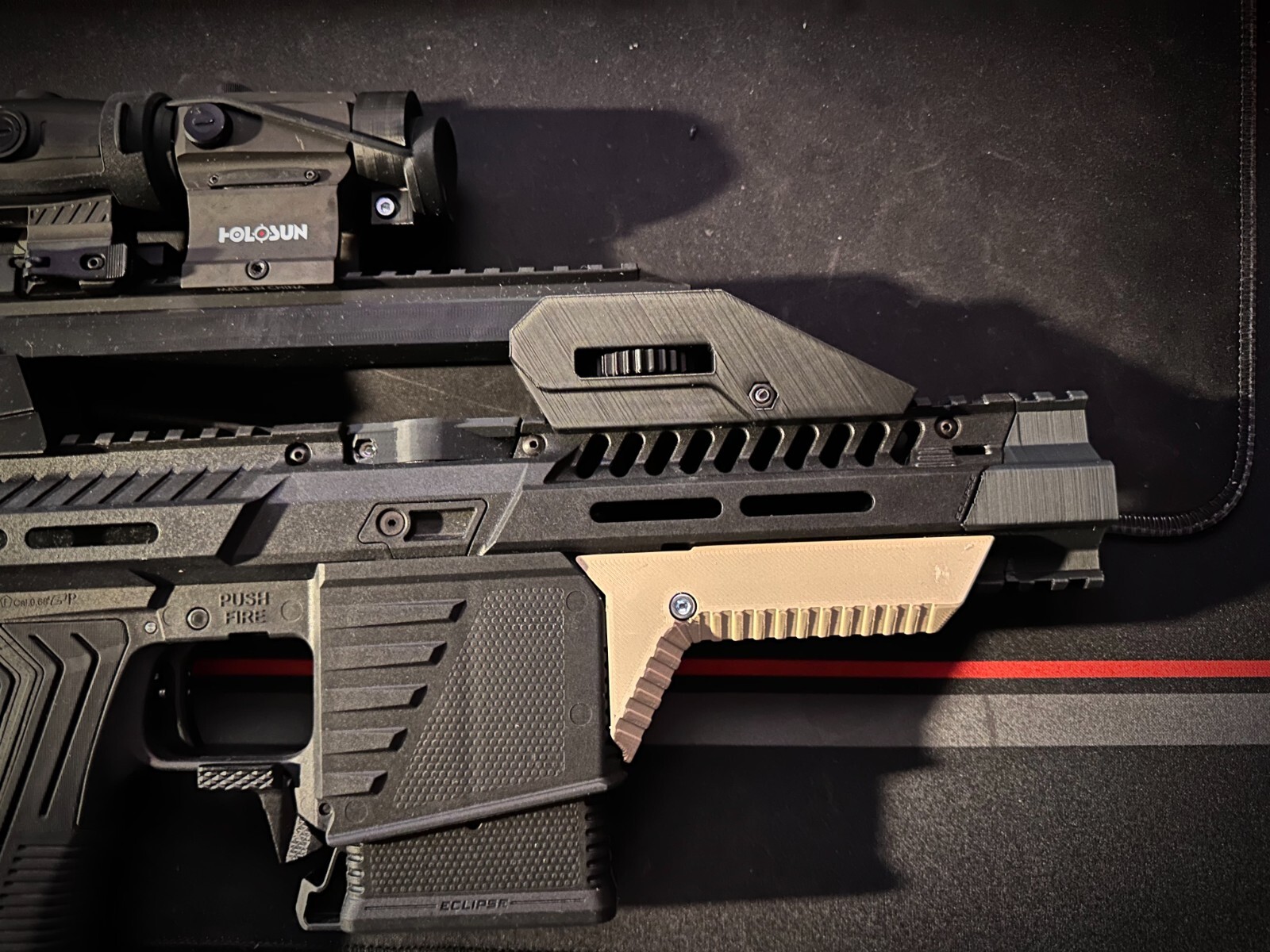 Frontgriff für Planet Eclipse EMEK EMF100, MG100, Picantinny, Magfed Paintball | eBay