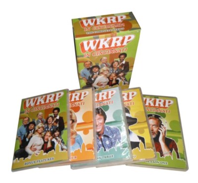 WKRP in Cincinnati: The Complete Series 1-4 + Bonus (DVD, 2014, 13-Disc ...