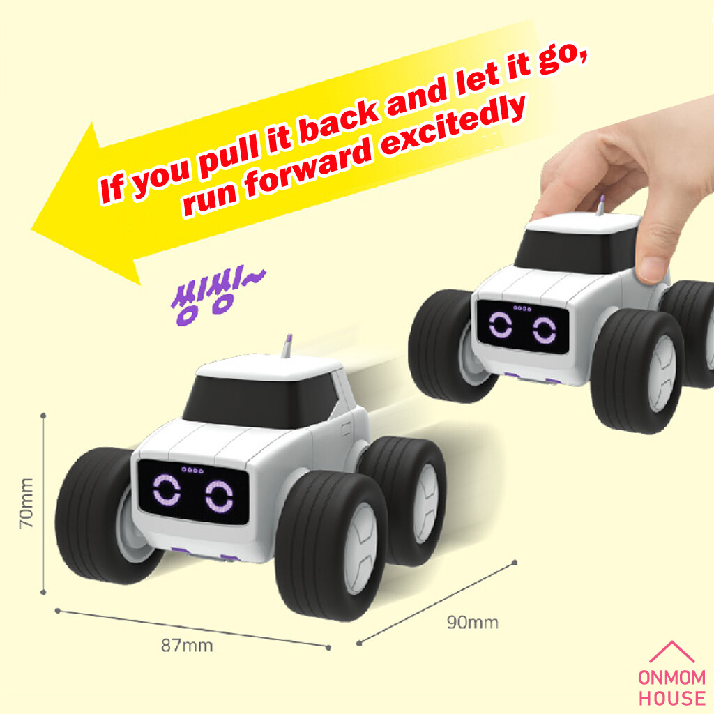 TOMONCAR Elecmon pull back gear Car Toy Korean TV show | eBay