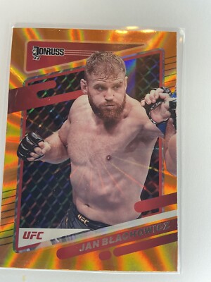 2022 PANINI DONRUSS UFC - BASE ORANGE HOLO LASER #41 JAN BLACHOWICZ | eBay