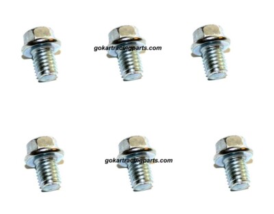 6) Predator 212 Recoil Bolt Kit Non-Hem Hem GX160 GX200 Clone Ducar ...