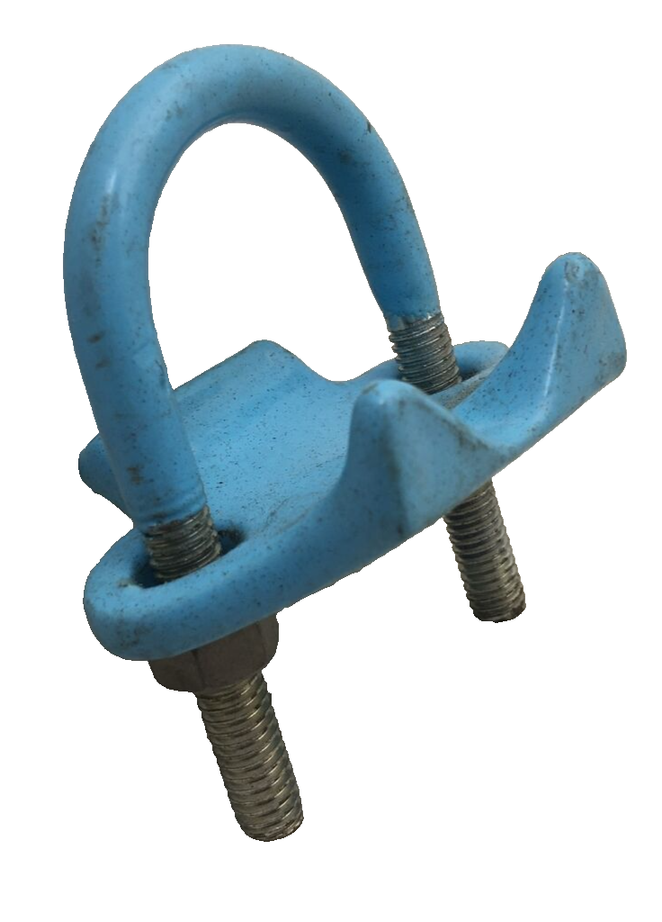 RA1-B OCAL 1 INCH RIGHT ANGLE CLAMP BLUE PVC COATED | eBay