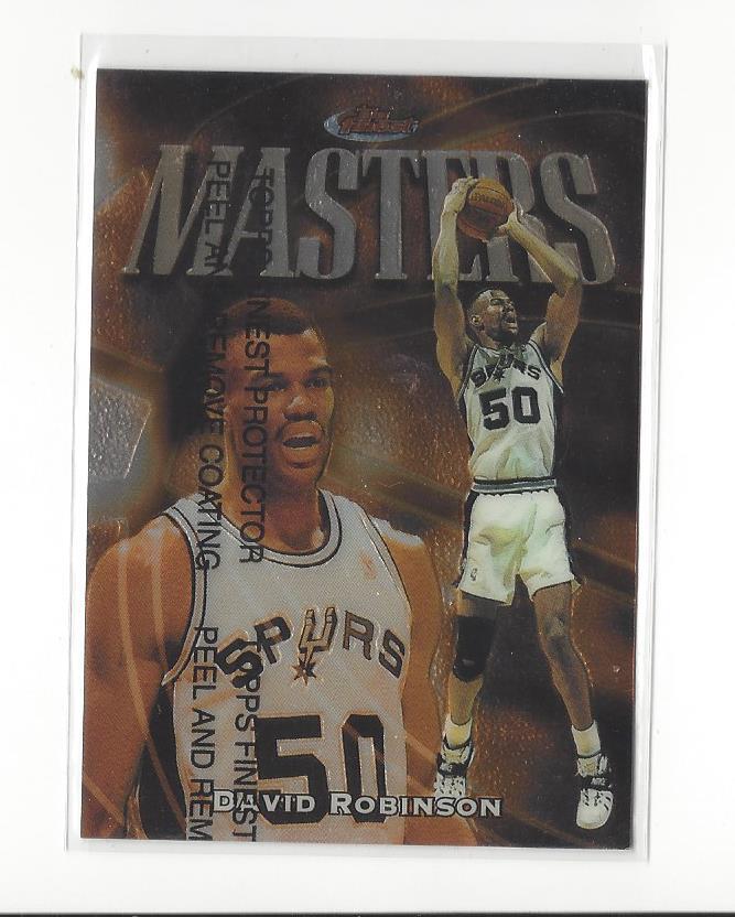 1997-98 Finest #203 David Robinson Spurs | eBay