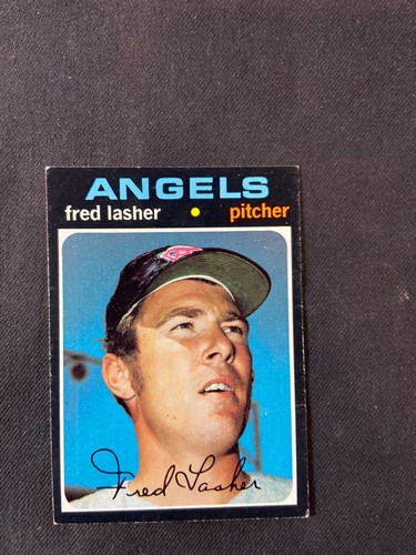 1971 Topps Raw Est EX #707 Fred Lasher | eBay