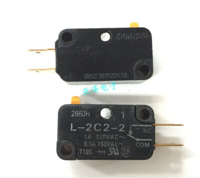 2PCS For 120VAC 2 -Pins Micro switch L-2C2-2 | eBay