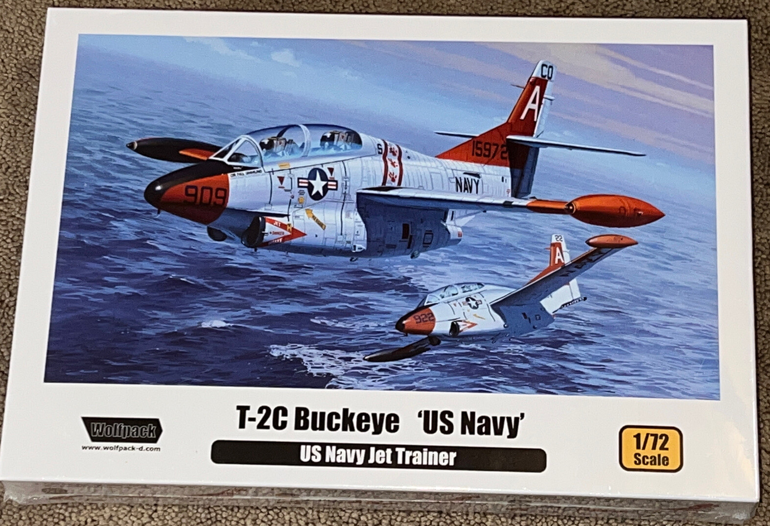 Wolfpack 1/72 T-2C Buckeye US Navy kit - WP10005 US Navy Jet Trainer | eBay