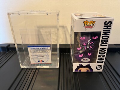 Signed Shinobu Kocho Demon Slayer Funko Pop 1314 Funko Exclusive Erica ...
