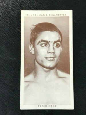 1938 WA&AC Churchman Boxing #21 Peter Kane | eBay