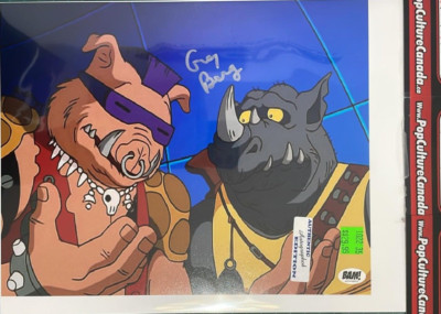 Teenage Mutant Ninja Turtles Bebop PHOTO SIGNED by Greg Berg w COA | eBay