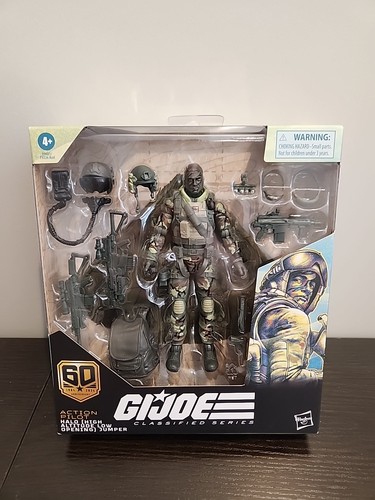 G.I GI Joe Classified Series 60th Anniversary HALO Jumper 6" Action ...