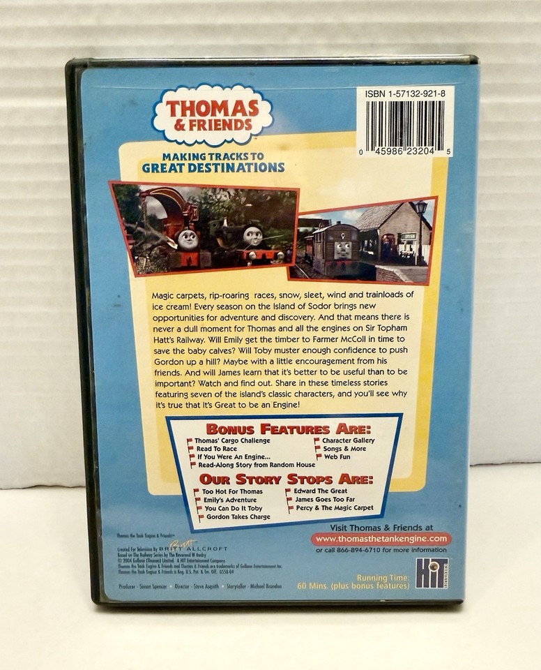 Thomas the Tank Engine and Friends Lot Of 10 DVDs PBS James Percy ALL ...