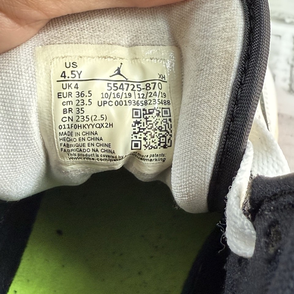 Nike Air Jordan 1 Mid Composition Notebook Women’s Size 6 - Youth 4.5 ...