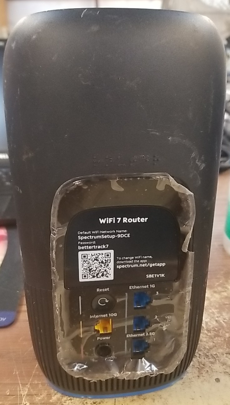 Spectrum WiFi 7 Tri Band SBE1V1K Advanced Home Wireless Router for sale ...