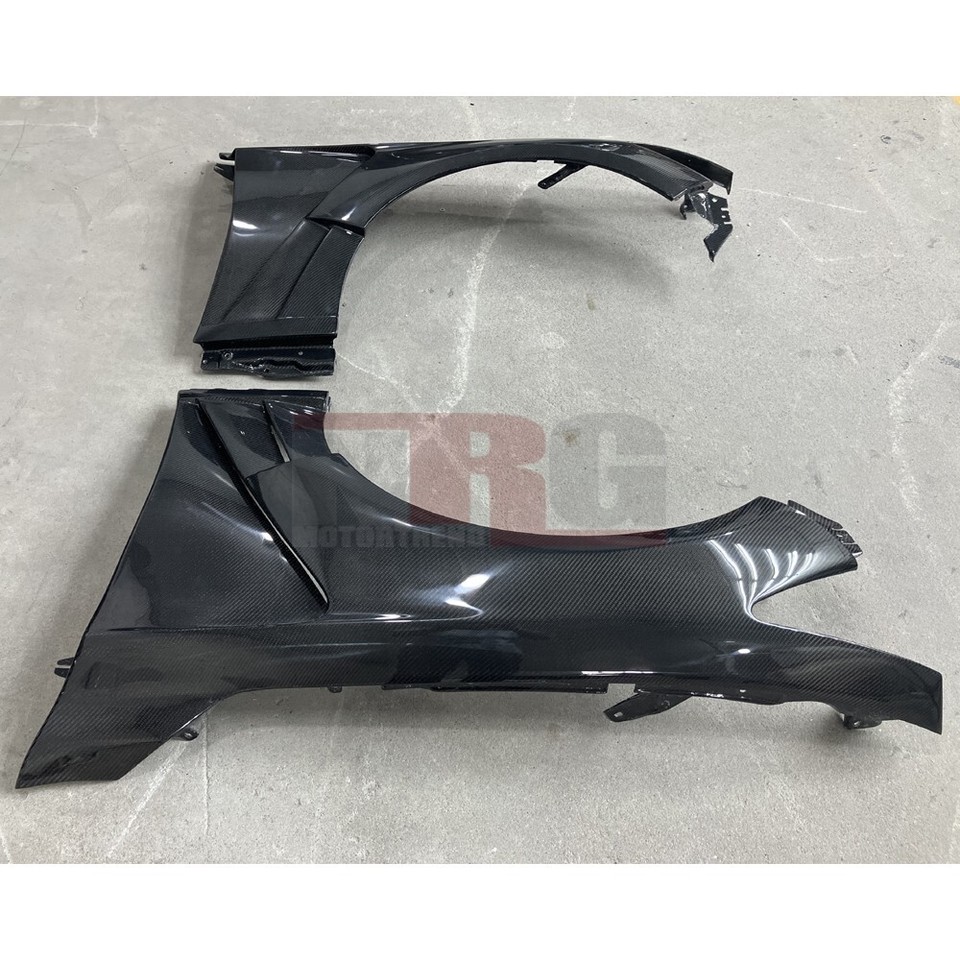 For 2014-2024 Infiniti Q50 4-Door MBJ Style Vented Carbon Fiber Fenders ...