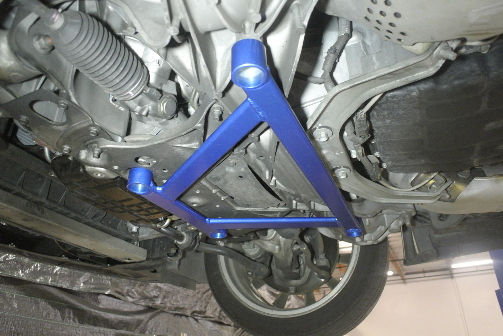 MEGAN RACING CHASSIS H BRACE FOR 07-13 INFINITI G37 VQ VQ37VHR RWD ALL ...