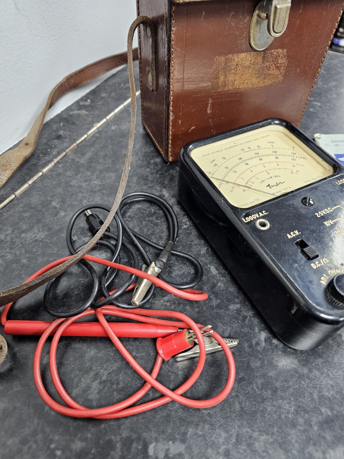 Taylor 127A Collectable Antique Multimeter - Bakelite Body | eBay UK