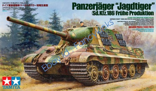 Tamiya 35295 1:35 SCALE Panzerjager "Jagdtiger”（Sd.kfz.186）Fruhe ...