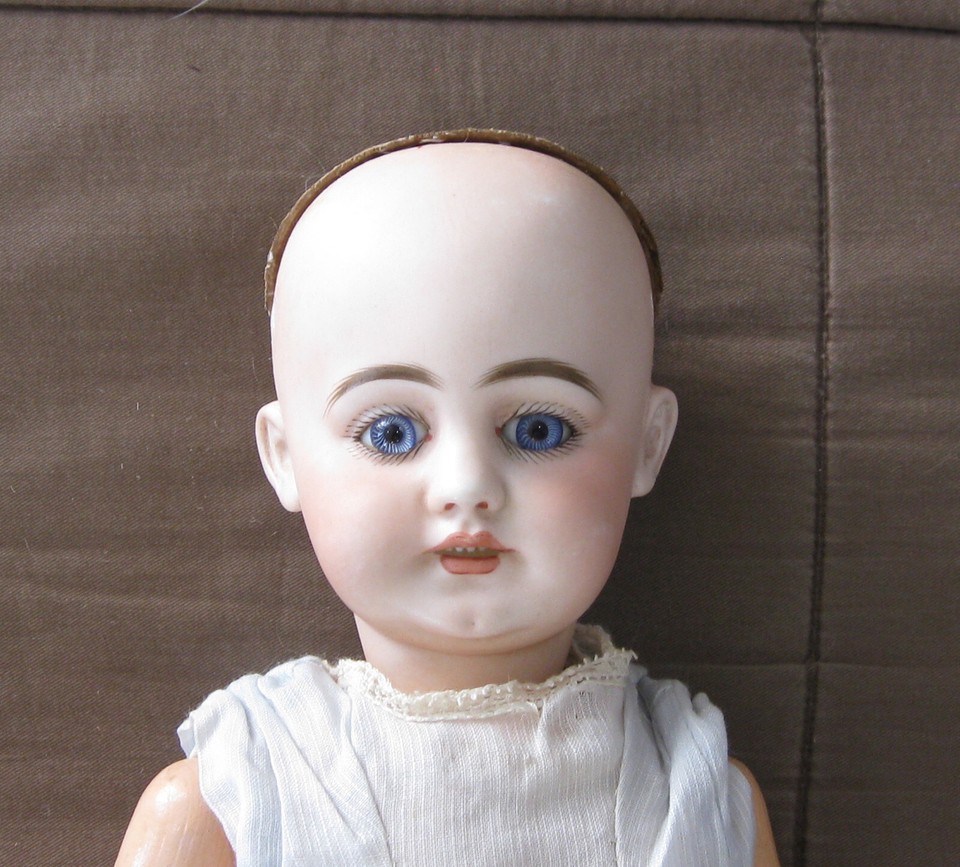 Antique Doll Simon Halbig 739 RARE 17 1/2" S 8 1/2 H 739 DEP sleep eyes ...